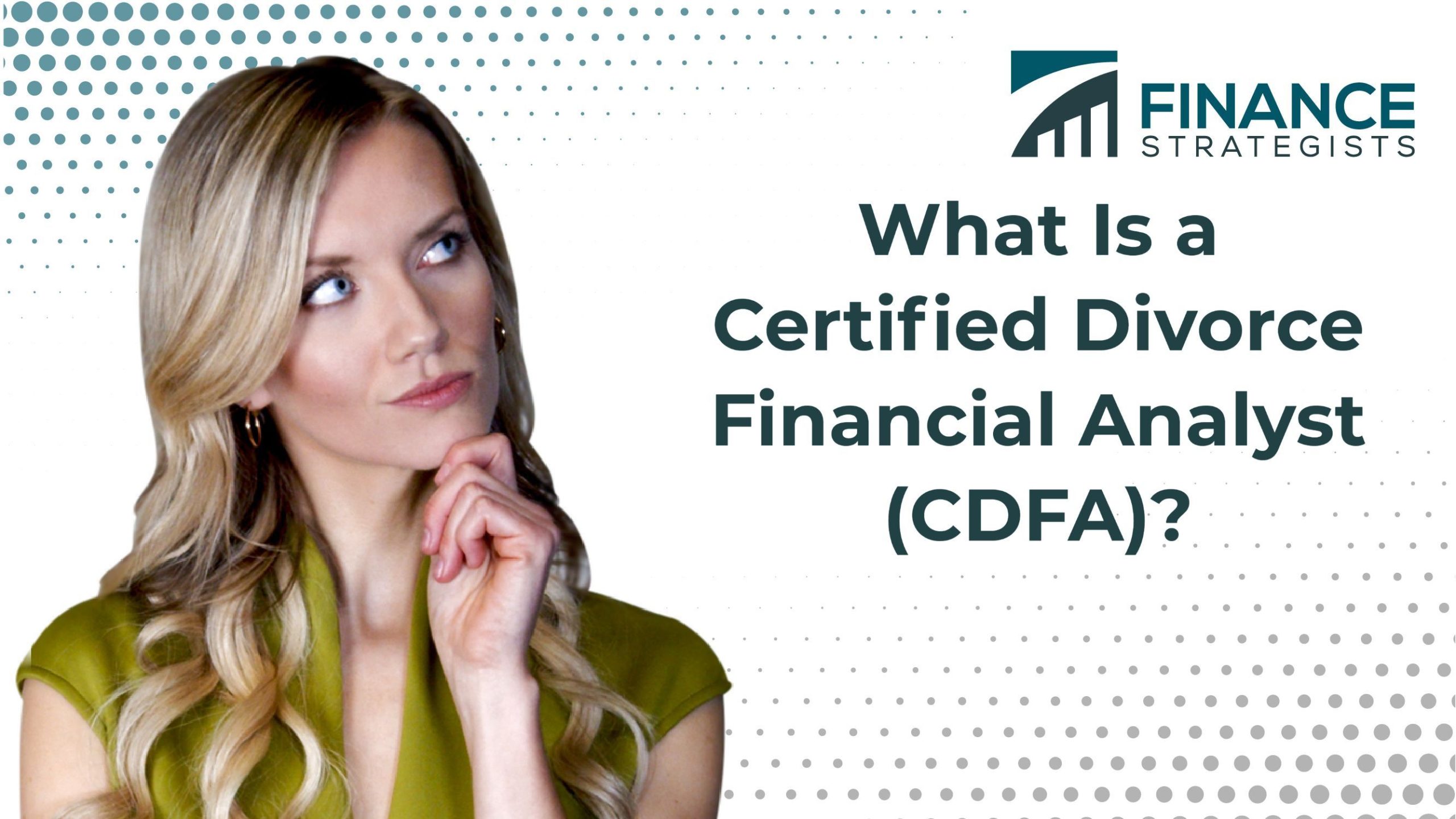 Certified Divorce Financial Analyst CDFA Finance Strategists
